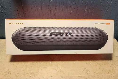 Nylavee Mini PC Speaker Soundbar 3.5mm Aux-in Connection USB Powered ...