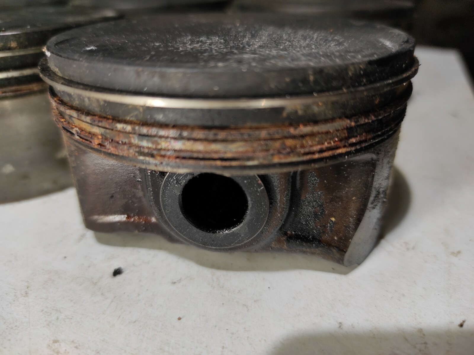 6 x USED BMW E39 E46 330i M54 3.0L M54B30 ENGINE PISTON KOLBEN OEM ...
