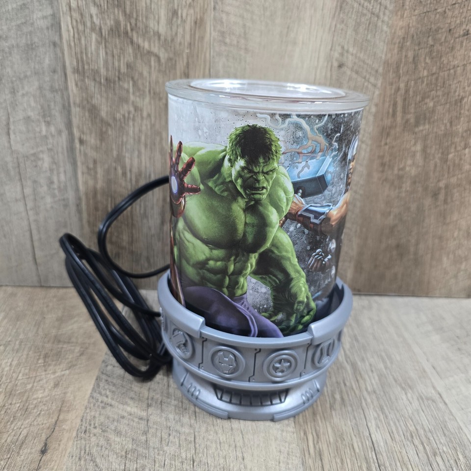Scentsy Marvel's Avengers Ironman Captain America Warmer Hulk Superhero ...