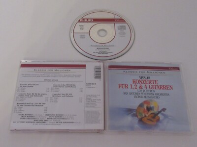 Vivaldi - Concerts Pour 1,2 & 4 Guitares / Philips Classics - 434 545-2 ...