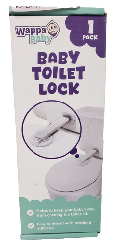 Wappa Baby 1-Pack Toilet Lock No Tools Needed Easy Installation with 3M ...
