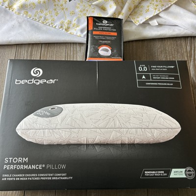 Bed Gear Storm 0.0 Pillow New with new pillow protect protector | eBay