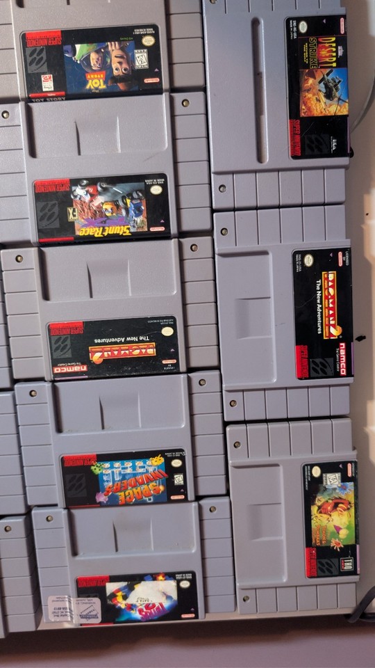 SNES Game Lot Multiple Games for Nintendo SNES | eBay