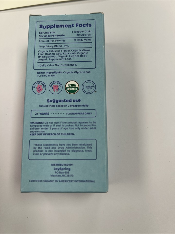 Genius Drops, Focus + Attention, , 1 fl oz (30 ml) | eBay