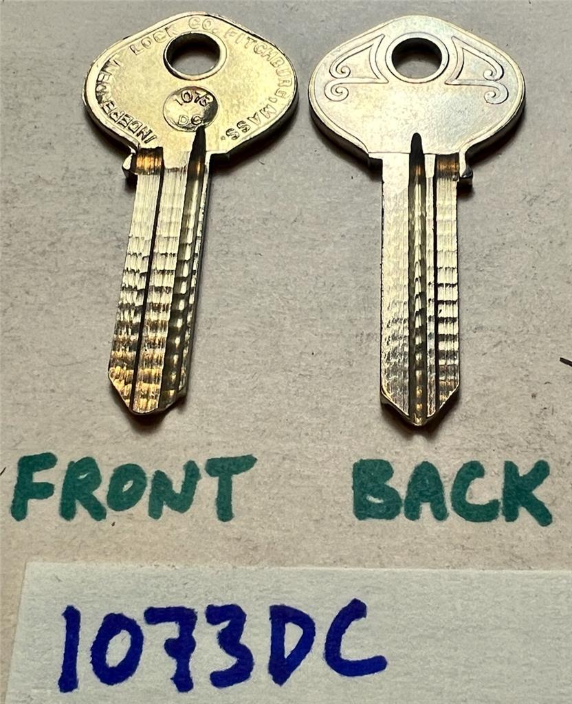 Vintage 1970s 1980s NOS ILCO 1073DC brass key blanks, new old stock | eBay