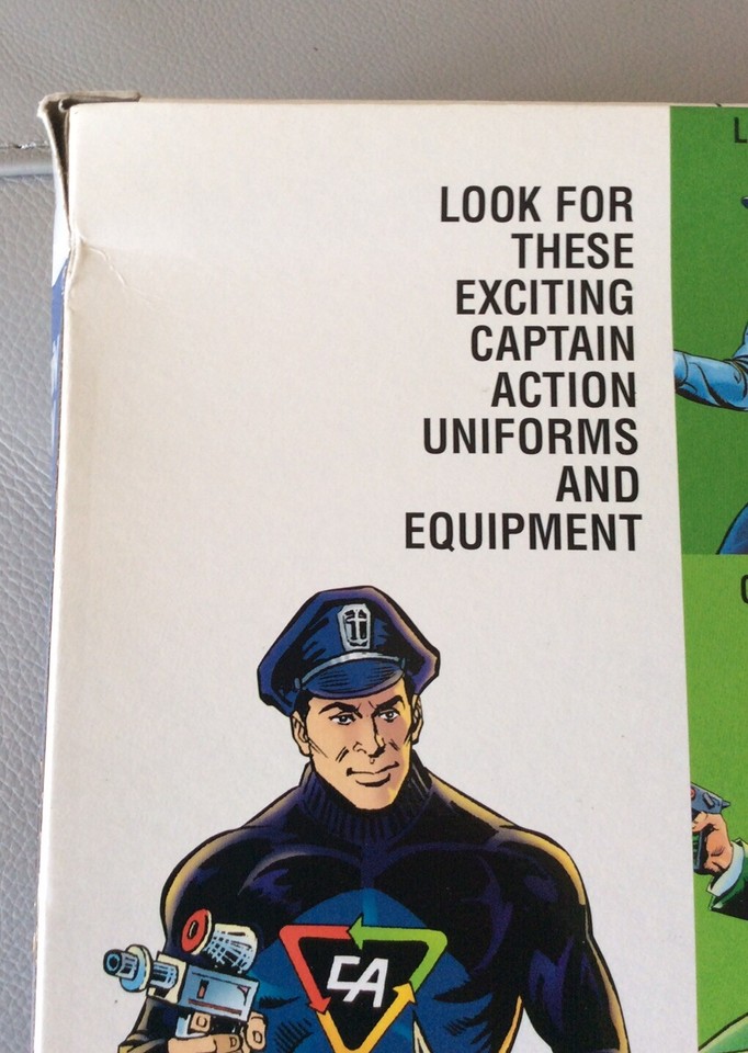 PLAYING MANTIS CAPTAIN ACTION “THE PHANTOM” UNIFORM & EQUIPMENT MIB ...