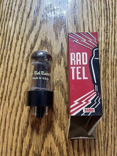 Vintage RAD TEL Vacuum Tube In Original Box Untested 35Z5 | eBay