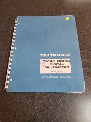 Manuals & Books - Tektronix 465 Oscilloscopes