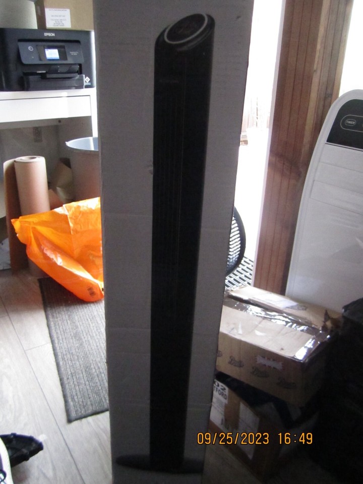 Dimplex Mont blanc tower cooling fan Model DXMBC - Black - NO REMOTE ...