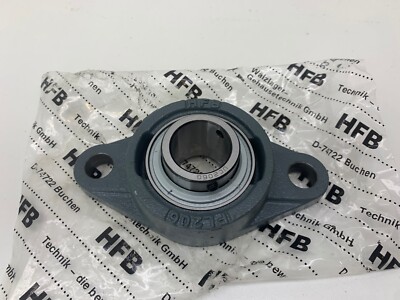 HFB FL206 Bearing UC206G 1 1/4" Two Bolt | eBay