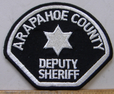 ARAPAHOE COUNTY COLORADO SHERIFF FABRIC PATCH | eBay
