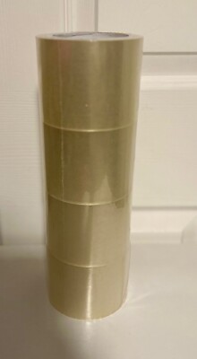 24 Rolls Transparent Clear Packing Shipping Tape 3 Inches x 60 Yds ...