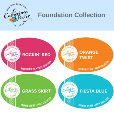 Catherine Pooler Ink Pads Bundle - Foundation Collection 4 Colours ...