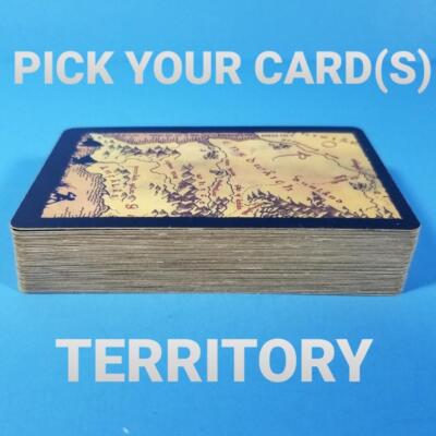 2003 RISK Lord of the Rings Middle Earth Game PICK YOUR TERRITORY CARD ...