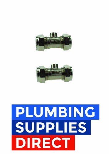 * 15mm Chrome compression isolator Isolating Isolation Service ballofix ...