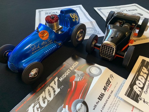 BIG NUT CHINO RODZY & REAL MCCOY SIMULATED GAS POWERED TETHER CARS by ...