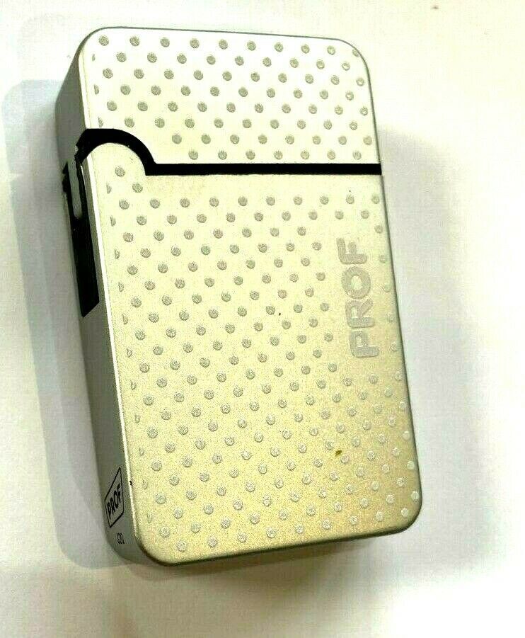 PROF WINDPROOF LIGHTER SMART DOTS BLUE TURBO JET FLAME REFILLABLE 4 ...
