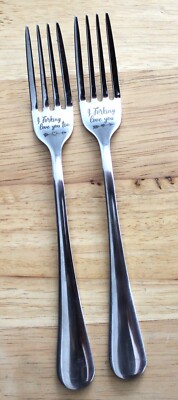 I Forking Love You and I Forking Love You Too Fork Wedding, Anniversary ...