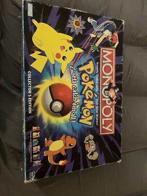 Hasbro Pokemon Collector's Edition Monopoly Board Game - 41357 ...