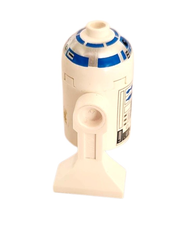 Lego Star Wars minifigures Astromech Droid R2-D2 minifig Silver White ...