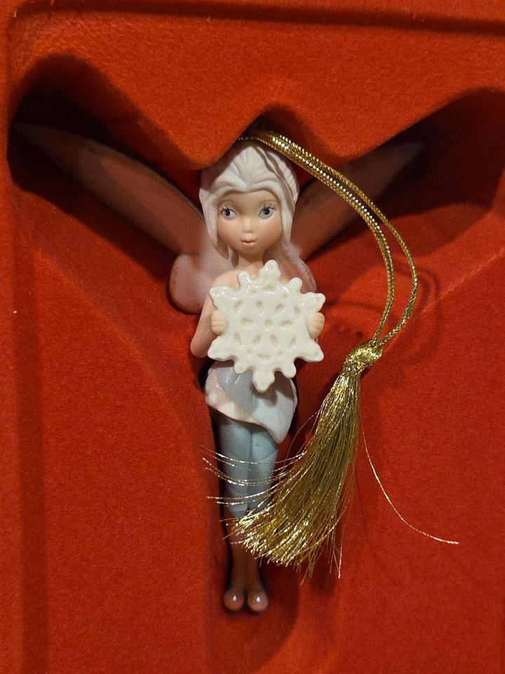 Lenox Disney's Periwinkle's Snowy Wish Fairy Christmas Ornament New in ...