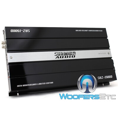 REPAIRED SUNDOWN AUDIO SAZ-1500D LIMITED EDITION MONOBLOCK SUBWOOFER AMPLIFIER | eBay