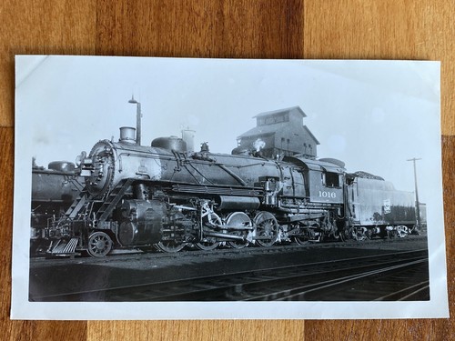 Soo Line Railroad Steam Engine Locomotive 1016 Vintage Photo | eBay