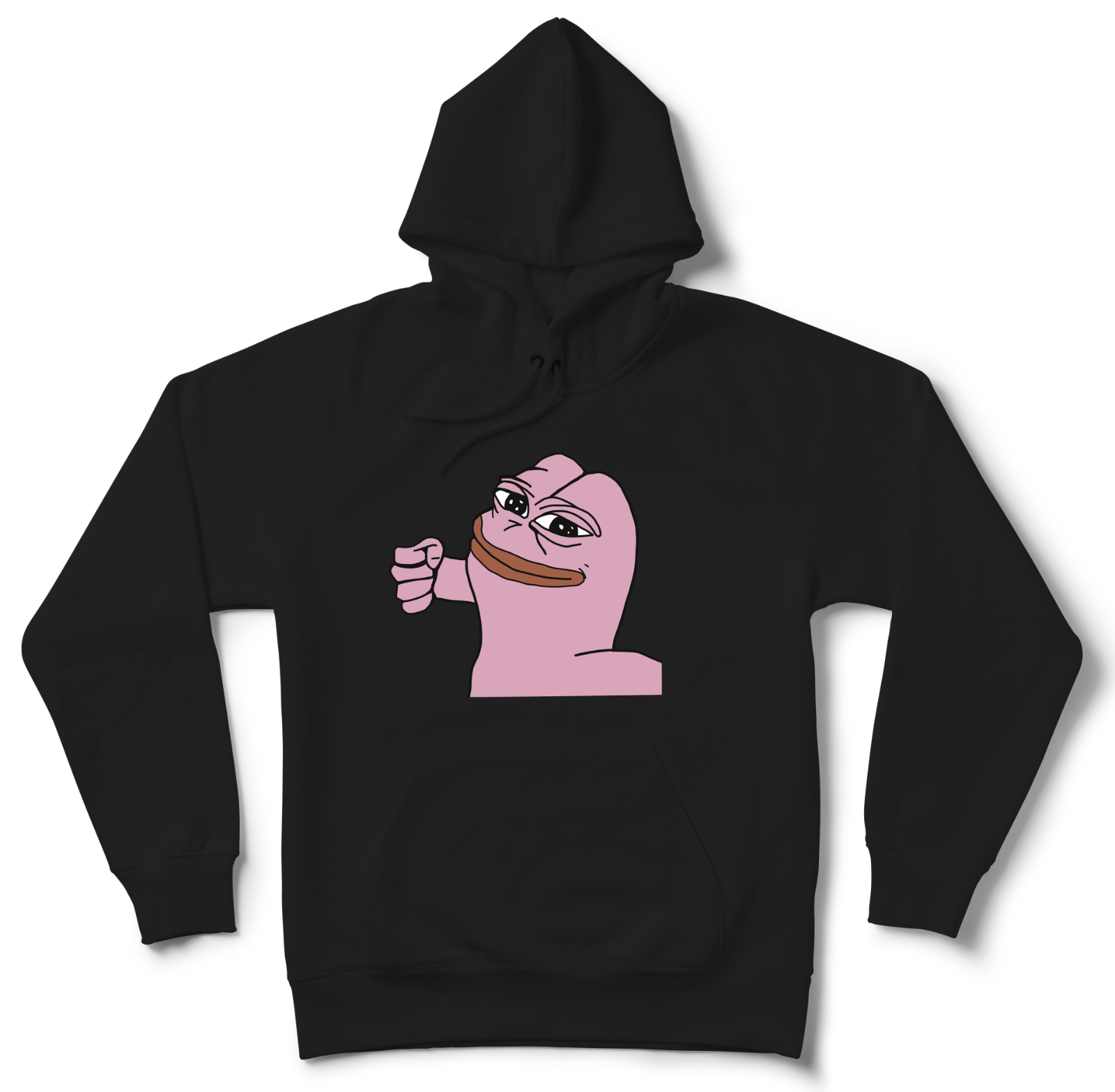New PepeFork Pork Meme Men's Hoodie S Assorted Colors, Pondcoin, pndc ...
