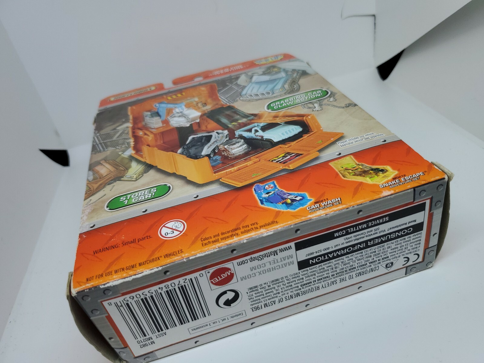 NIB Matchbox Popup Mini Junkyard Adventure Set Playset - With Collector ...