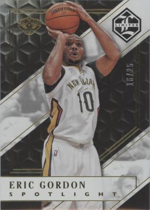 2015-16 Panini Limited - Eric Gordon #105 Spotlight Gold /25 for sale ...