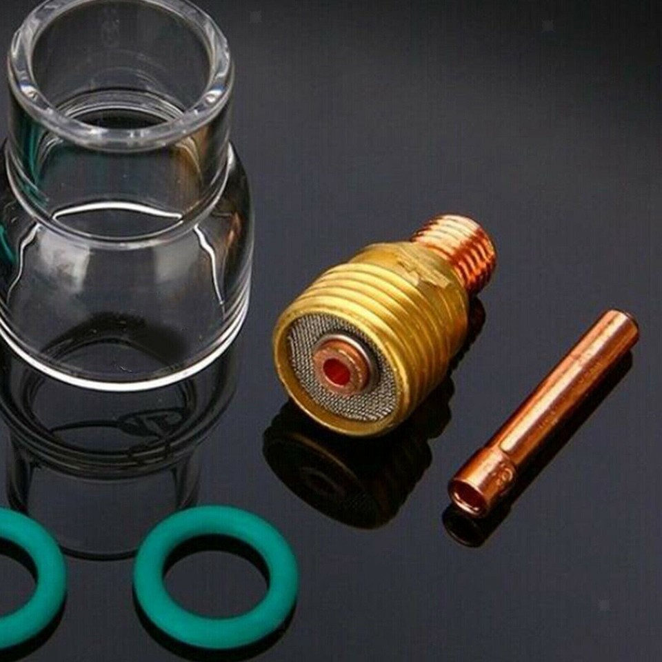 TIG Welding Torch Stubby Kit 7PCS/Set Gas Lens Torch Chuck 4 O-Rings ...