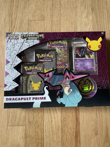 Pokemon Dragapult Celebrations Collection Box 820650809385 | eBay