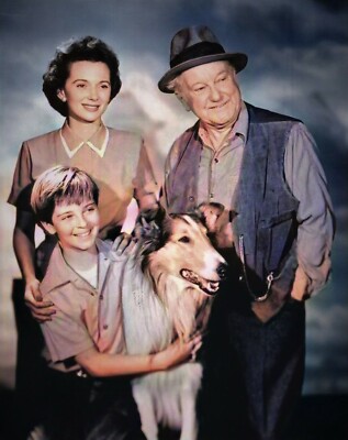 RARE COLOR STILL CLOSEUP CAST ORIGINAL TVs LASSIE #2 | eBay