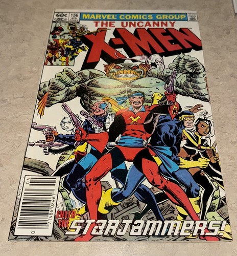 Uncanny X-Men Vol. 1 # 156 - 1982 🔑 Origin Of Corsair , 1st App. Of ...