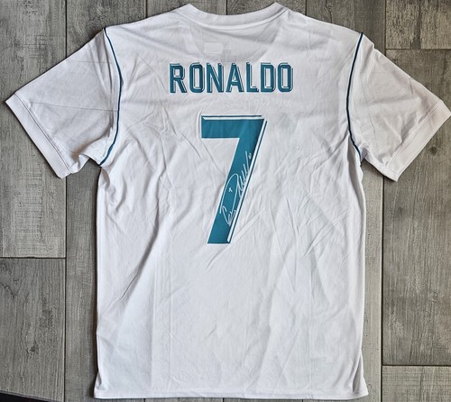 Cristiano Ronaldo Signed 2017-18 Real Madrid Jersey Icons COA | eBay