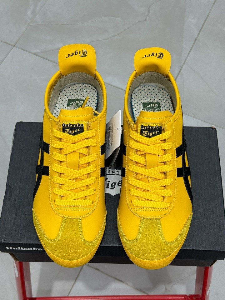 Onitsuka Tiger MEXICO 66 1183C102 751 YELLOW BLACK Authentic New with ...