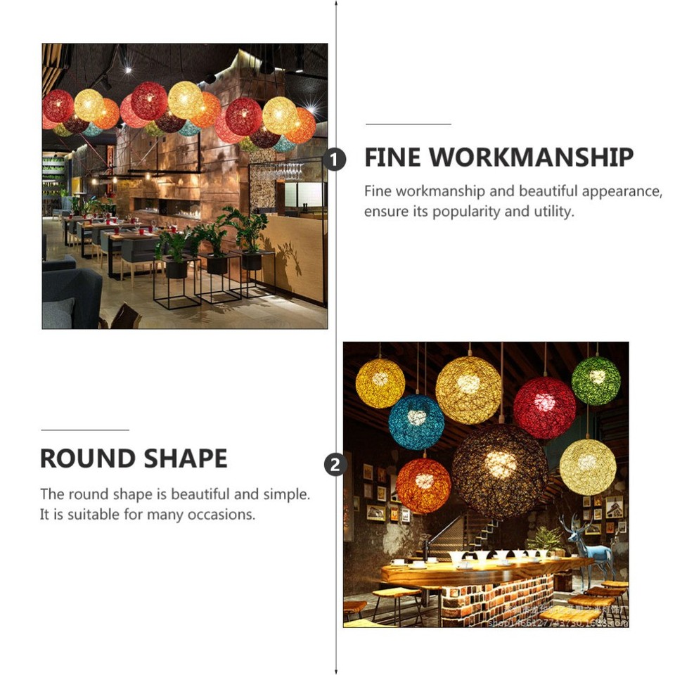 1pc Creative Round Shape Lamp Warm Decorative Ceiling Light for ...
