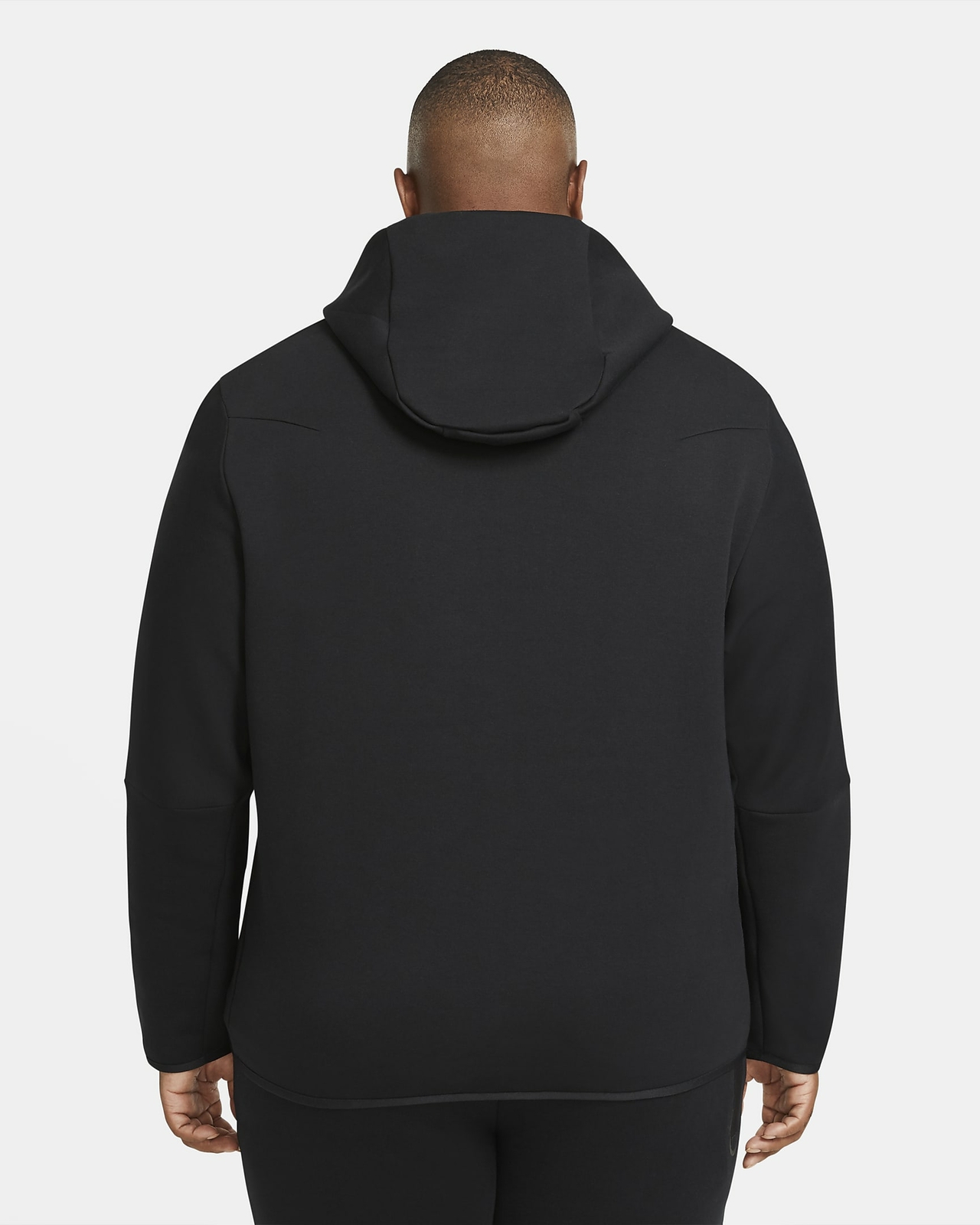 Nike Tech Fleece Full Zip Windrunner Hoodie Black CU4489-010 Men's ...
