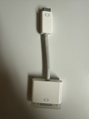 Genuine OEM Apple mini-DVI to DVI adapter cable/cord | eBay
