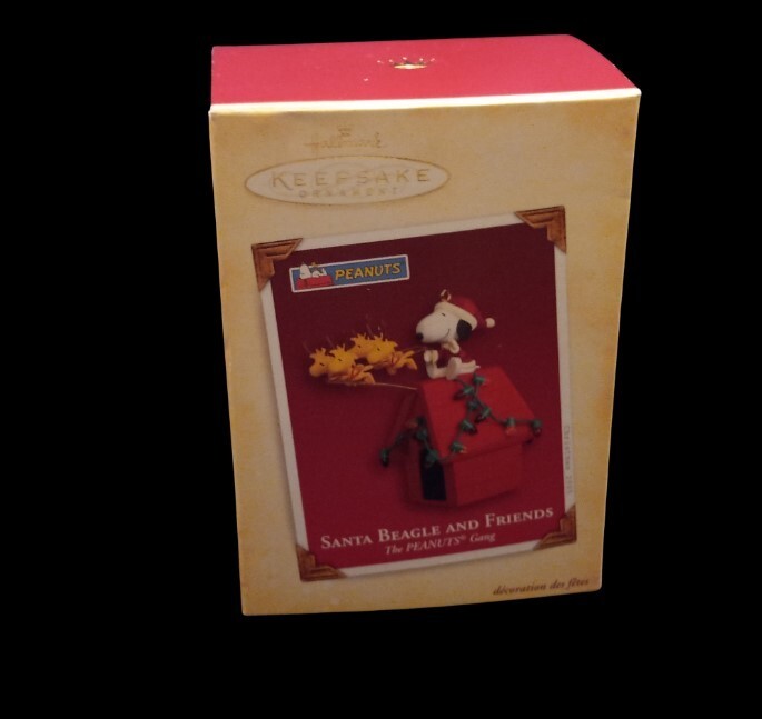 Hallmark Keepsake Ornament Santa Beagle and Friends The Peanuts Gang ...