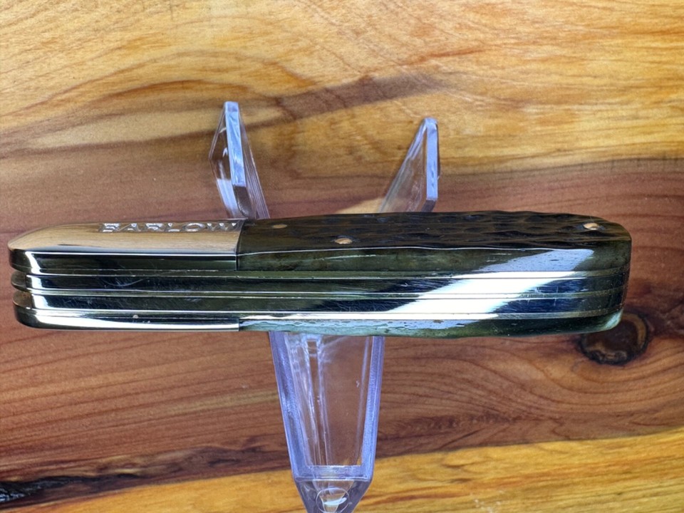 John Primble Barlow Dark Green Bone Tulip shield | eBay