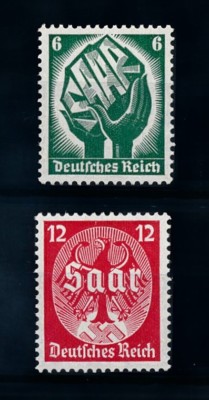 [70489] Germany Reich 1934 SAAR Plebiscite Mi. 544-545 MNH OG | eBay