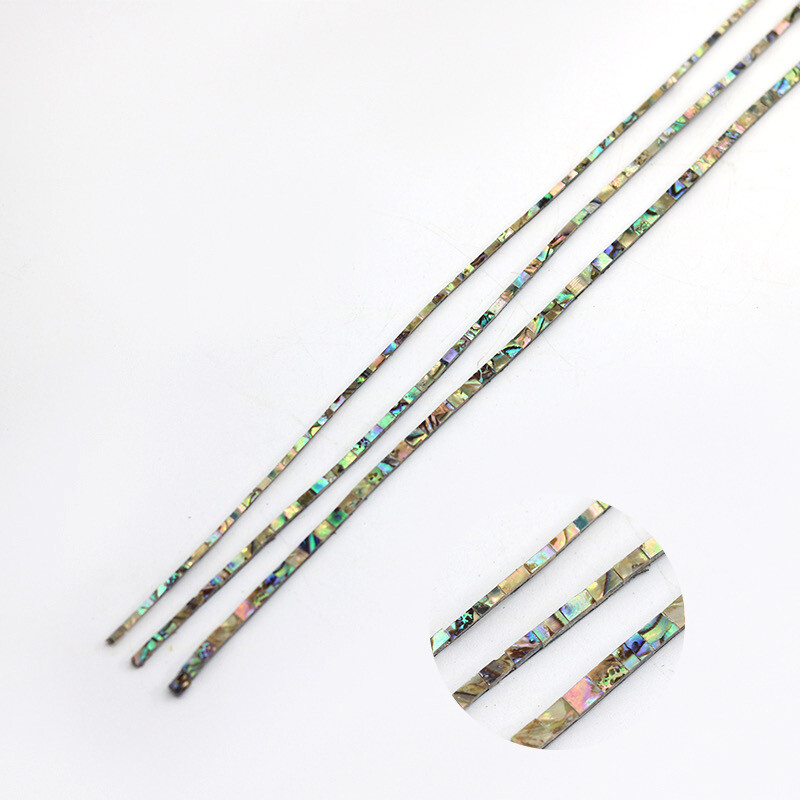 8x Abalone Guitar Purfling Inlay Binding 16"x1/16" (400x1.5mm) Luthier ...