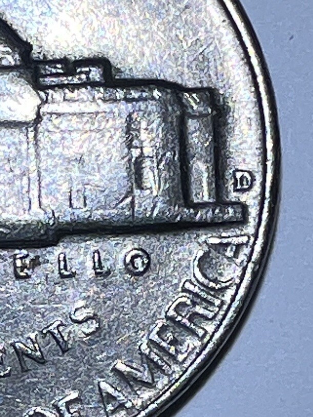 RARE 1964 Jefferson Nickel D Mint Mark Error | eBay