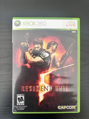 Resident Evil 5 (Microsoft Xbox 360, 2009) | eBay