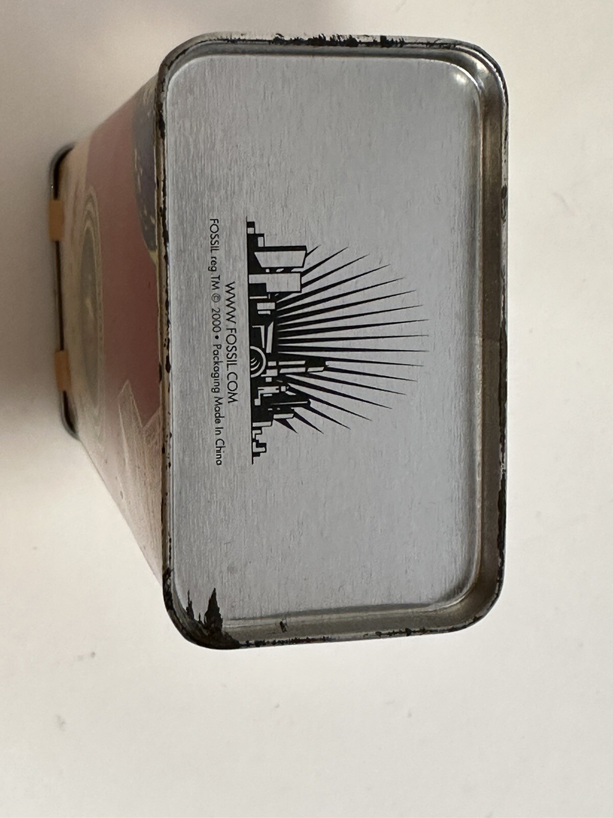 Fossil Glasses Case Tin Box Vintage 2000 Genuine Original Classic | eBay