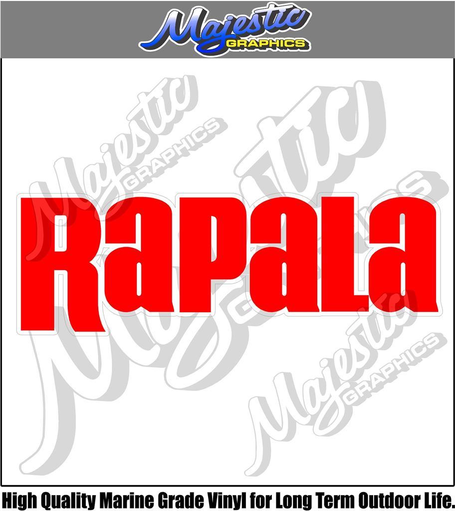 RAPALA - 600mm x 200mm - DECAL | eBay