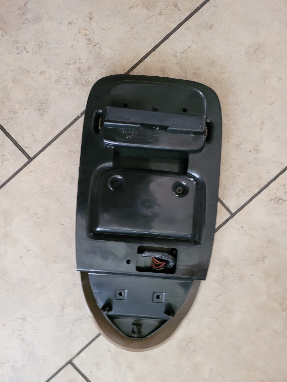 1997 98 99 00 01 02 03 FORD F-150 OVERHEAD CONSOLE DISPLAY TEMP TAN OEM ...