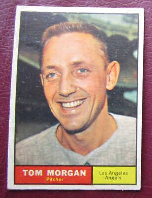 1961 Topps Tom Morgan (Los Angeles Angels) #272 EX | eBay