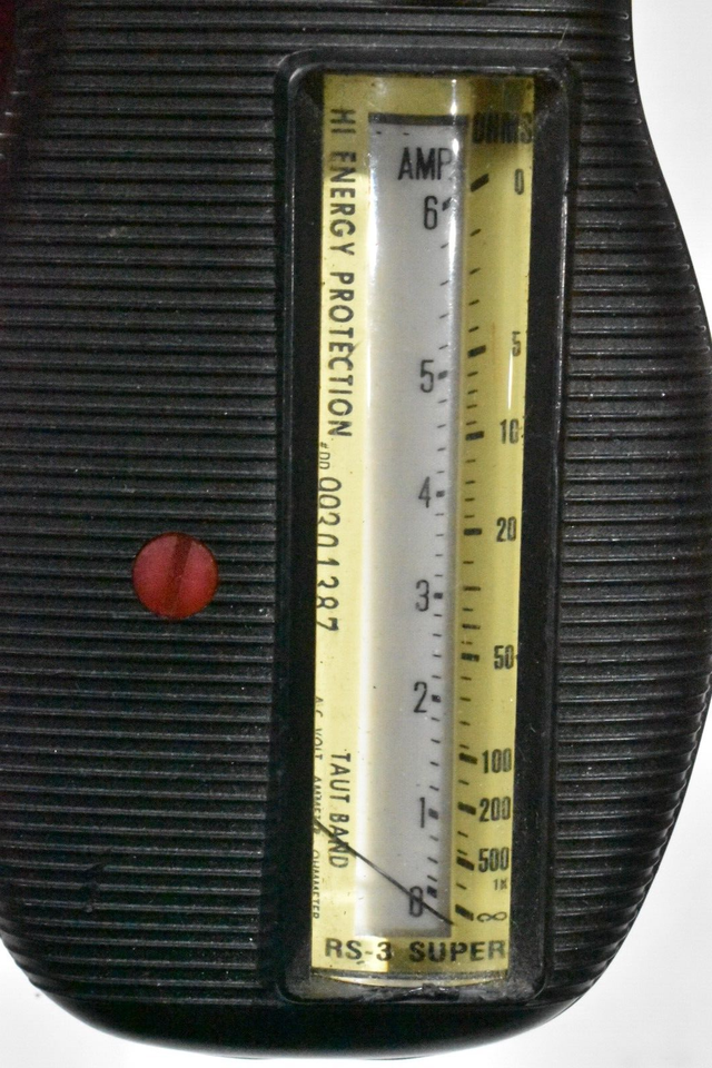 Vintage Amprobe Ultra RS-3 Rotary Scale Amp/Volt/Ohm Clamp Meter ...